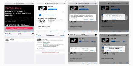 Gefälschte TikTok-Klone: Gefährliche Krypto-Betrügereien im Umlauf!