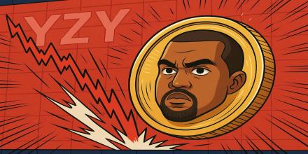 Token YZY de Kanye West se desploma 75% tras lanzamiento, y hasta Andrew Tate pierde