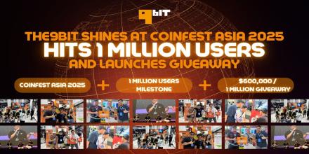 the9bit Shines at Coinfest Asia 2025, Hits 1 Million Users, and Launches Giveaway