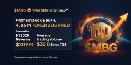 $MBG Token Supply Reduced by 4.86M in First Buyback and Burn by MultiBank Group