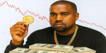Token YZY de Kanye West provocó pérdidas por USD $75 millones entre más de 51.000 billeteras