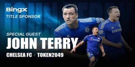 BingX é patrocinadora master do TOKEN2049 Singapura 2025 com presença especial de John Terry, lenda do Chelsea