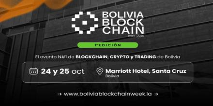 Bolivia Blockchain Week 2025: el mayor encuentro cripto del país aterriza en Santa Cruz del 24 al 25 de octubre