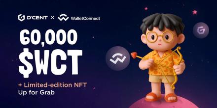 디센트(D’CENT) 월렛, 월렛커넥트(WCT)와 9번째 ‘탭댓드랍’ 진행… 6만 WCT 토큰 및 NFT 증정