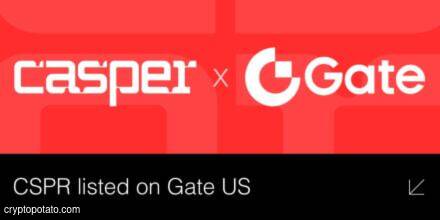 Casper (CSPR) is Listed on Gate as Part of Continued U.S. Market Expansion
