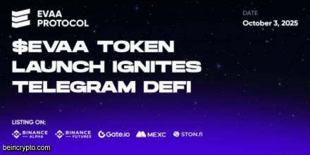EVAA to Launch Token on Binance Alpha, MEXC, STON.fi, and Gate.io