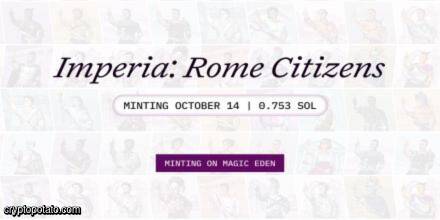 Rome Launches Its Genesis NFT Collection “Imperia” on Magic Eden Launchpad