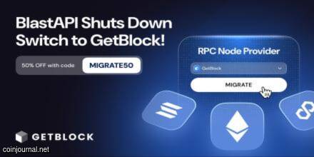 GetBlock welcomes users affected by BlastAPI shutdown with up to 50% off Pro and Enterprise plans
