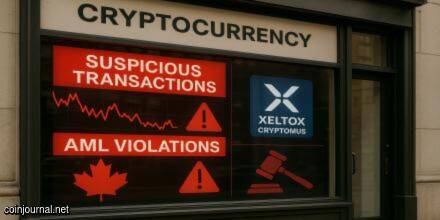 Crypto firm Xeltox fined record C$177M by Canadian AML regulator