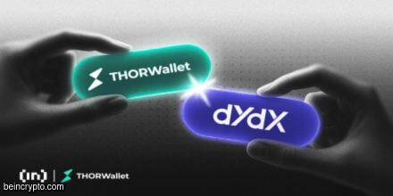 dYdX × THORWallet: Go Live Campaign. Deposit, Trade, and Win