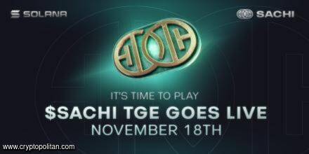 It’s Time to Play – SACHI’s $SACHI Token Generation Event Goes Live November 18 on Solana