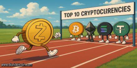 Zcash acelera hacia el top 10 de criptomonedas en medio de aumento semanal de 70%