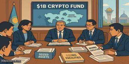 Kazakhstan Plans $1B Crypto Fund Using Seized and Mining Assets