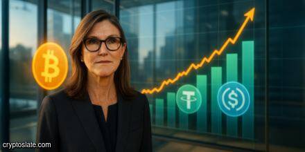 Cathie Wood revises Bitcoin forecast as stablecoins gain ground