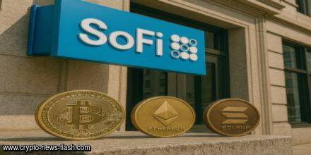 SoFi Becomes First Federally Chartered U.S. Bank to Add Crypto Trading — Bitcoin, Ethereum, Solana Now Available