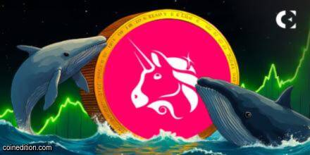 Uniswap se dispara un 70% mientras la propuesta de quema de tokens de 100 millones desata el frenesí de las ballenas