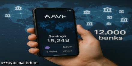 Aave Integrates With 12,000 Banks in New App Offering 5% Base Savings Rate