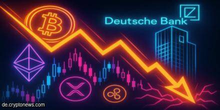 5 Gründe für den Krypto-Crash – Deutsche Bank ordnet den Absturz bei BTC, ETH, XRP & Co. ein und blickt auf die nächsten Wochen