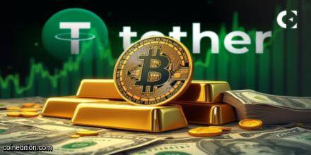Tether compra 26 toneladas de oro en el tercer trimestre, absorbiendo el 2% de la oferta global