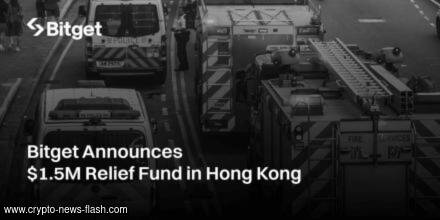 Bitget richtet 1,5 Mio. $ Hilfsfonds für Hongkonger Brandopfer ein