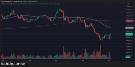 Биткоин восстановился до $93 000 и направляется к $100 000