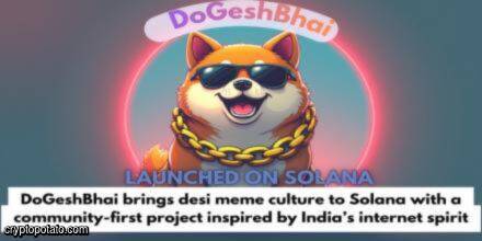 DoGeshBhai ($DGBhai): India’s Meme Power Arrives on Solana With Speed, Humor & Desi Crypto Energy