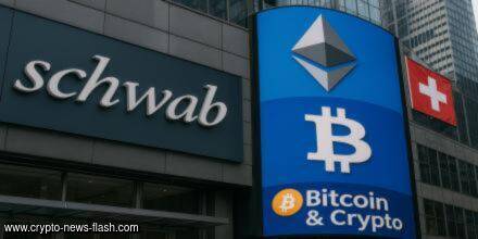 $12T Schwab Confirms Spot Bitcoin and Ethereum Trading Set for 2026 Launch