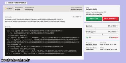 마이클 이고로프, YB 신용한도 10억 crvUSD 확대 추진… “데이터 기반 단계적 집행”