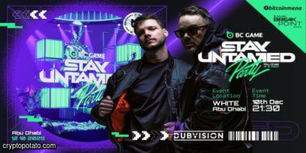 BC.GAME’s “Stay Untamed” Breakpoint Eve party tops 1,200 sign-ups, with DubVision and Mari Ferrari headlining