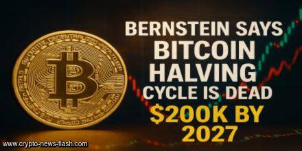 Bernstein Says Bitcoin Halving Cycle Is Dead, Predicts BTC to Hit $200K by 2027