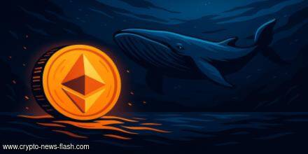 Ethereum Whale Accumulates 38,576 ETH During Market Pressure