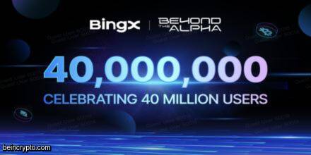 BingX Celebrates Reaching 40M Users in 2025 With Beyond the Alpha Campaign