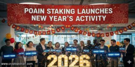 Poain Staking Launches New Year’s Activity With Short-Term Contracts and Token Bonuses — Earn Up to $13,890+ in Returns
