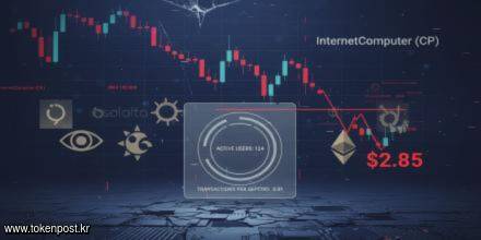 인터넷컴퓨터(ICP), 3달러 붕괴…디플레이션 설계에도 공급 급증