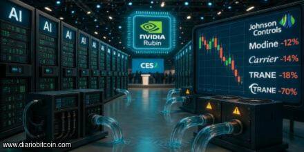 Acciones de refrigeración para centros de datos se hunden tras comentarios del CEO de Nvidia en el CES