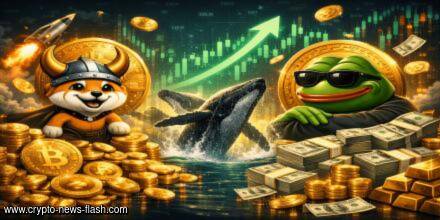 FLOKI and PEPE Lead Massive Surge in $100K+ Whale Transactions