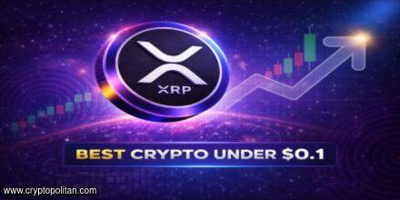 Best Crypto Under $0.1 for Q1 2026? XRP Whales Accumulate Early