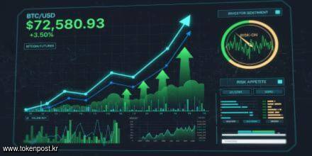 비트코인 선물 지표 ‘강세 모드’ 진입…시장, 3개월 만에 리스크 온 본격화