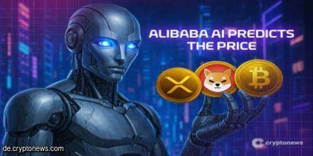 Chinas Alibaba AI prognostiziert den Preis von XRP, Shiba Inu und Bitcoin bis Ende 2026