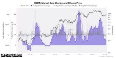 1月のUSDT需要が停滞、市場から資金流出示唆