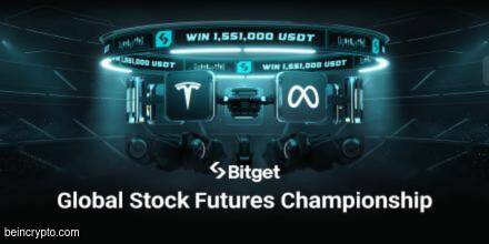 Bitget Ignites Global Stock Futures Championship with $1.55 Million Prize Pool