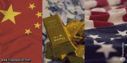 China doubles down on gold as U.S. Treasury holdings fall to lowest since 2008