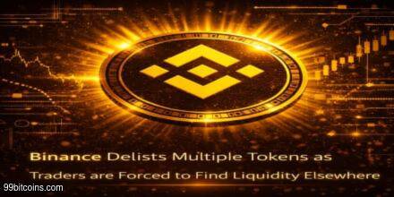 Binance Delists Altcoin Pairs as Thin Liquidity Hits Multiple Tokens