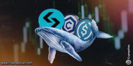 Cronos, USDC, and Bitget Token see surge in whale transactions