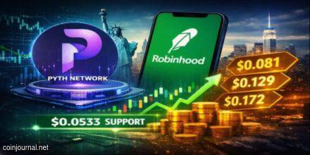 PYTH price holds above support after Robinhood listing, key resistance levels ahead