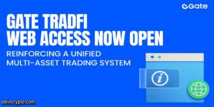 Gate TradFi Web Access Now Open, Strengthening One-Stop Multi-Asset Trading System