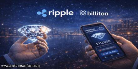 Ripple Enables $280M Diamond Tokenization on the XRPL with Billiton