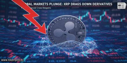 1조 3,152억 원으로 '뚝'…XRP 파생 미결제약정, 2024년 이후 최저
