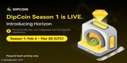DipCoin Launches Season 1: Horizon (Points & Referral System), an Incentive Framework for Perpetual Trading