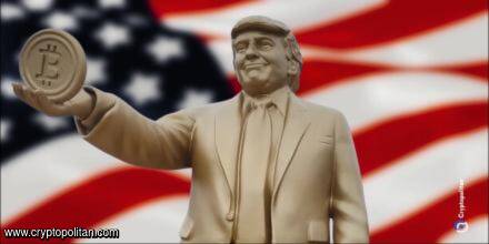 $92,000 balance stalls installation of golden Trump statue